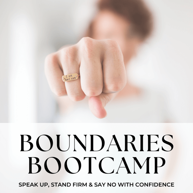 How to Set Boundaries Course for Women | Boundaries Bootcamp